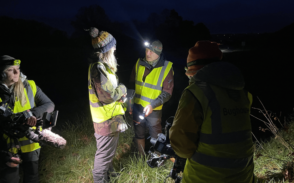 Toad Patrol at Chew Valley Lake: a ribbiting night at the res!