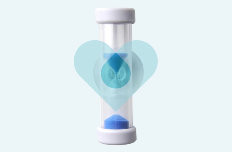 Saving water in the shower